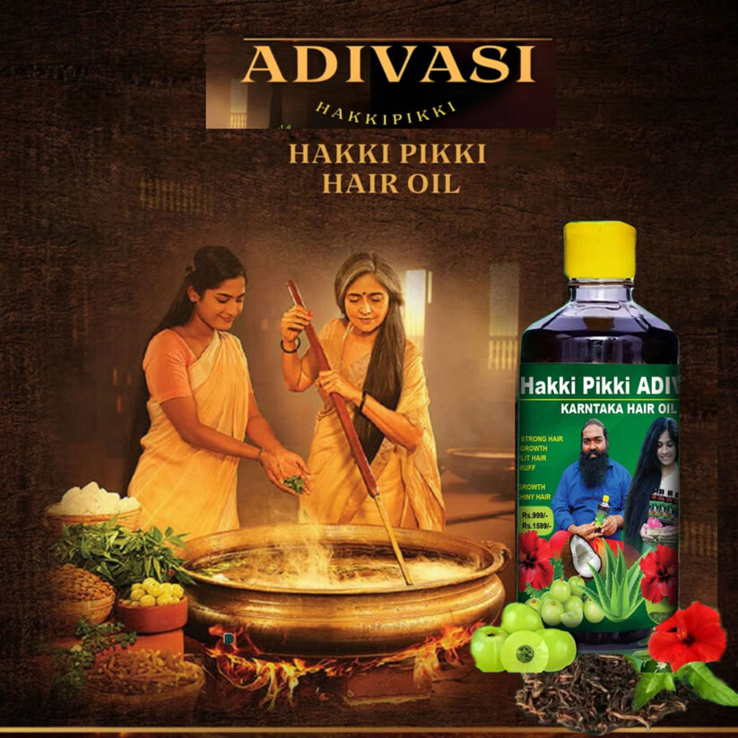 Hakki Pikki Adivasi Hair Oil