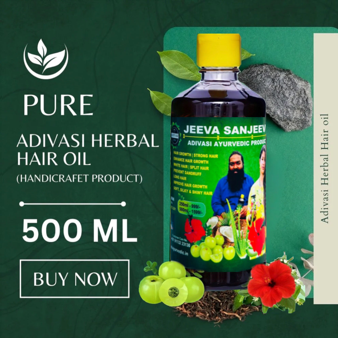 Hakki Pikki Adivasi Hair Oil